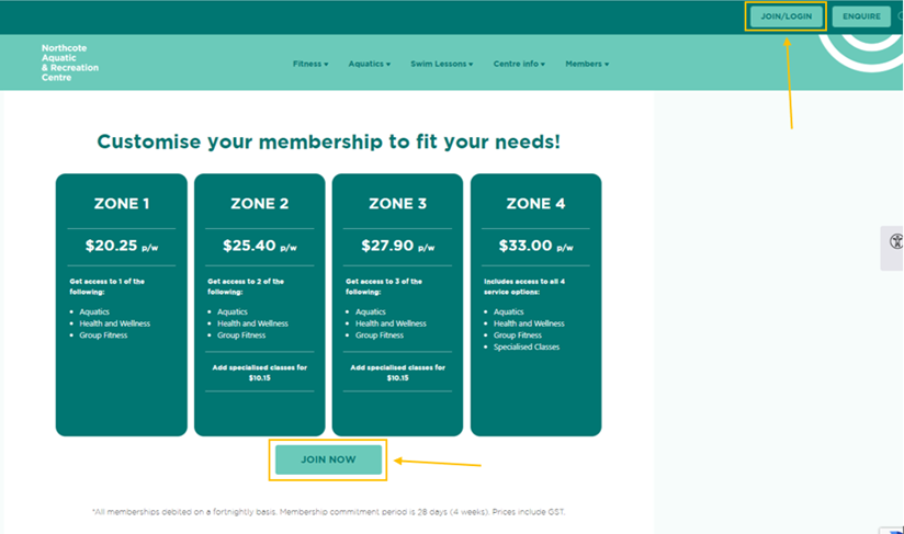 Join online membership guide – Clublinks